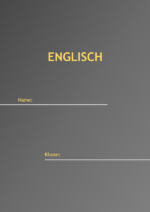 Deckblatt Schule: Vorlagen & Muster - Deckblatt.de